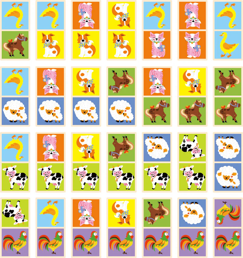 Viga Dominoes Farm Animals 28Pc – Elex Academic Bookstore