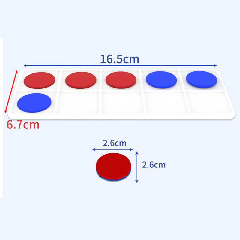 Ten Frame Set with Counters - 1 tray, 10 Counters – Elex Academic Bookstore
