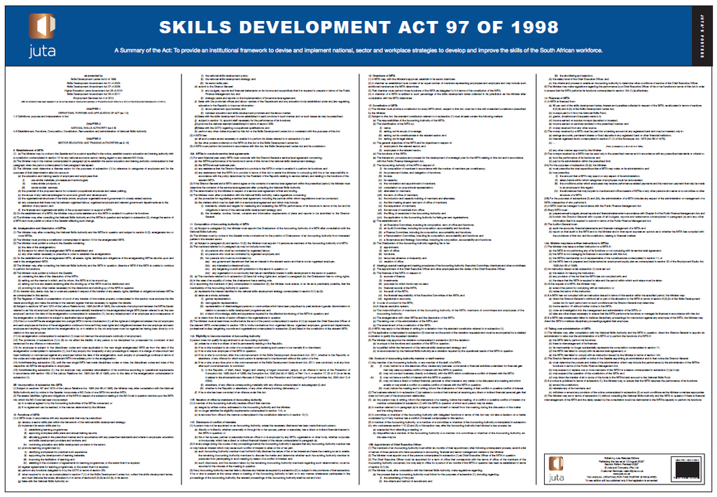 Skills Development Act 97 Of 1998 Summary Of The 2014 Elex skills-development-act-97-of-1998-summary-of-the-2014-elex