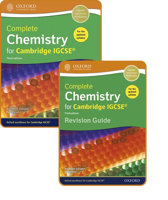 IGCSE Complete Chemistry Student Book & Revision Guide Bundle – Elex ...