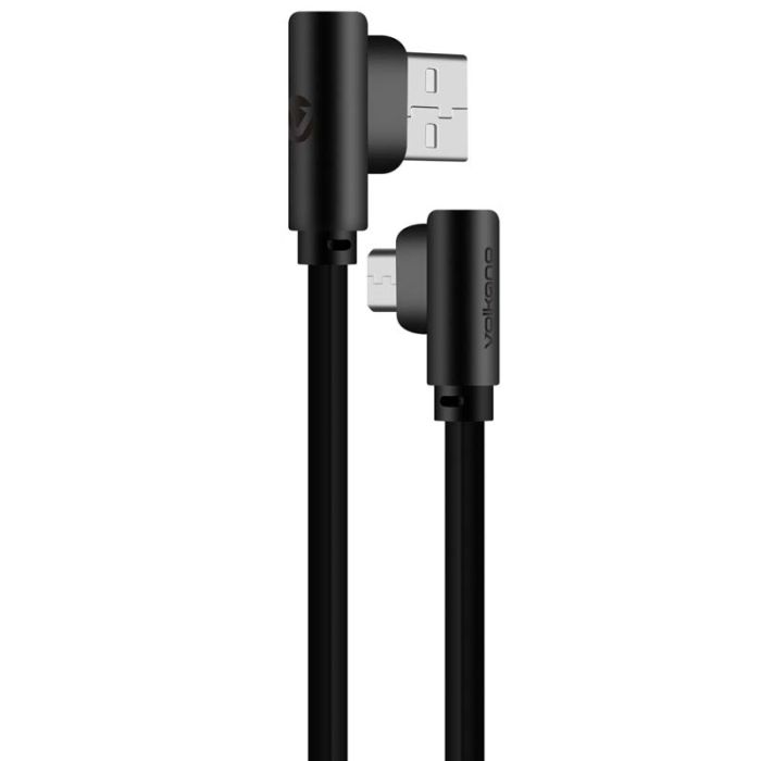Volkano Slim Series Flat PVC Micro 90° USB Cable 1.2m – Elex Academic Bookstore