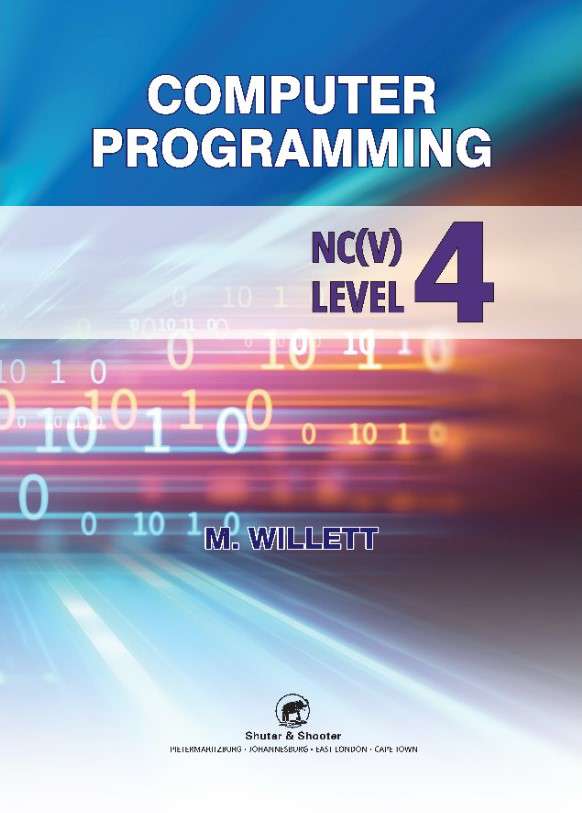 SHUTERS COMPUTER PROGRAMMING NC(V) LEVEL 4 STUDENT TEXTBOOK – Elex Academic Bookstore