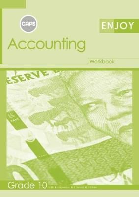 Enjoy Accounting Grade 10 Workbook – Elex Academic Bookstore