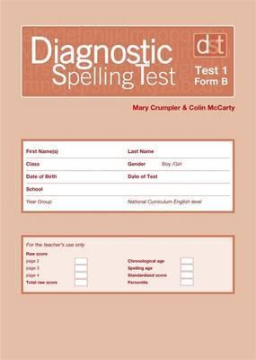 DIAGNOSTIC SPELLING TEST 1 FORM B – Elex Academic Bookstore