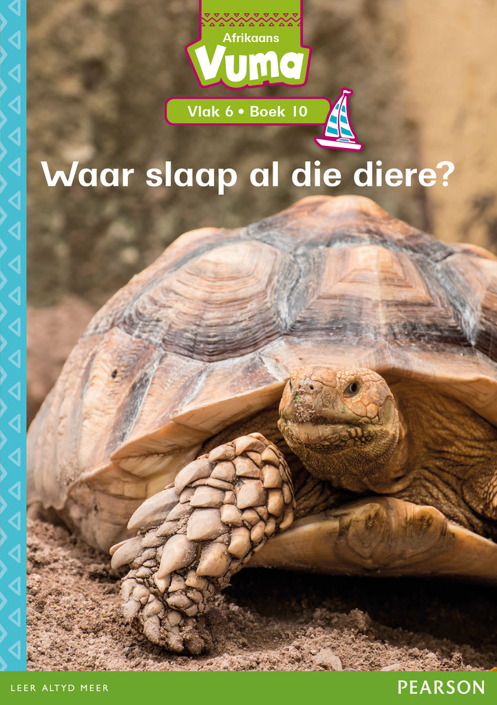 Vuma Afrikaans Huistaal Vlak 6 Boek 10 Leesboek: Waar slaap al die die – Elex Academic Bookstore
