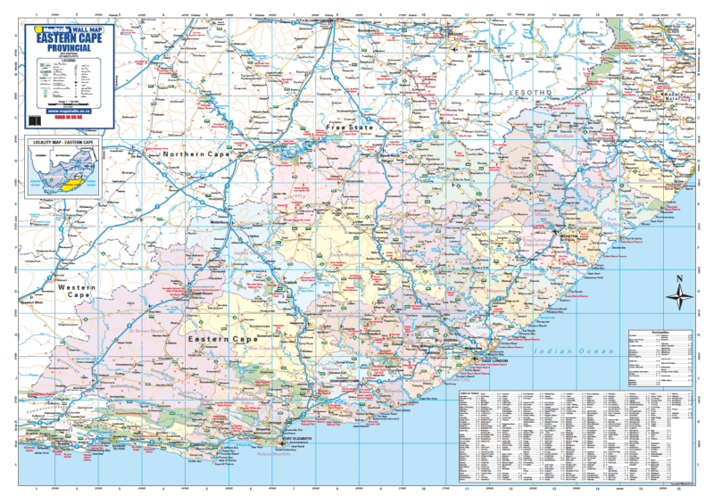 Eastern Cape Provincial Wall Map – Elex Academic Bookstore Eastern Cape Provincial Wall Map – Elex Academic Bookstore