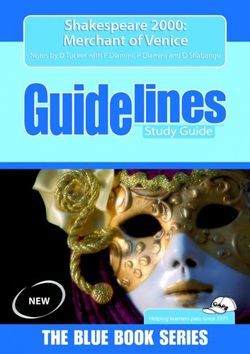 SHAKESPEARE 2000: MERCHANT OF VENICE LITERATURE GUIDE – Elex Academic ...