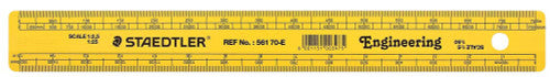 Staedtler Mars Flat Reduction Scale Ruler – Elex Academic Bookstore
