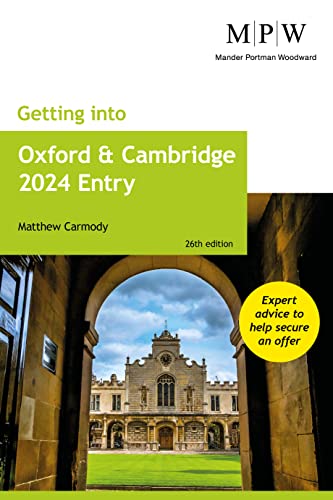 Getting into Oxford and Cambridge 2024 Entry – Elex Academic Bookstore