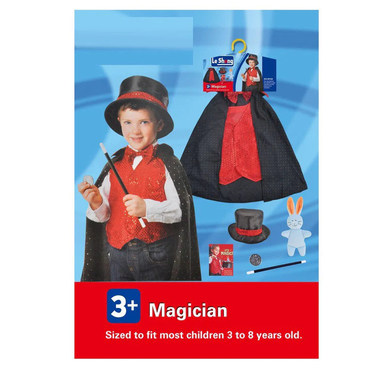 Magician Costume With Accessories – Elex Academic Bookstore
