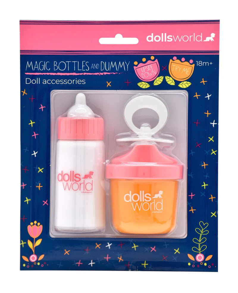 Dollsworld - Magic Bottles Set Includes Two Magic Bottles & Dummy ...