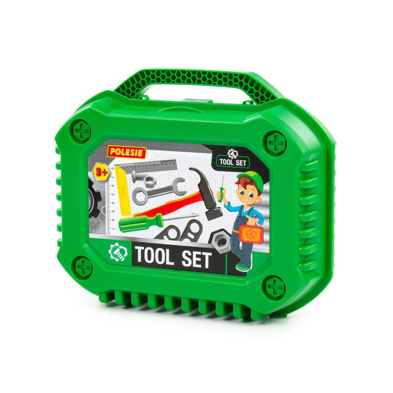 Polesie - Green Tool Box with Tool Set (26 pieces) – Elex Academic ...