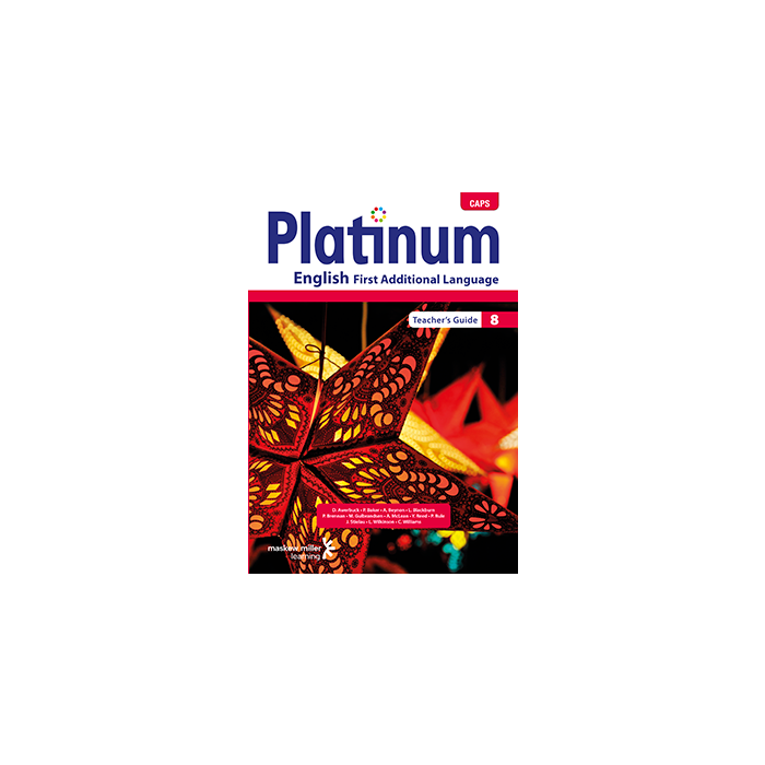 Platinum English First Additional Language Grade 8 Teacher's Guide ePD ...