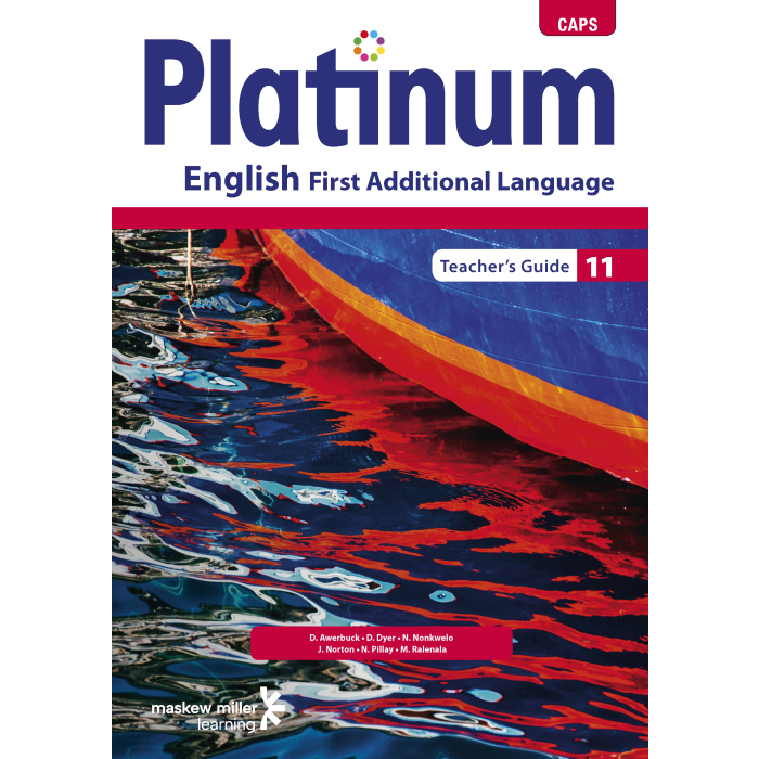 Platinum English First Additional Language Grade 11 Teacher's Guide eP ...