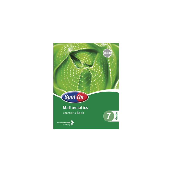 Spot On Mathematics Grade 7 Learner's Book ePDF (1-year licence) – Elex ...