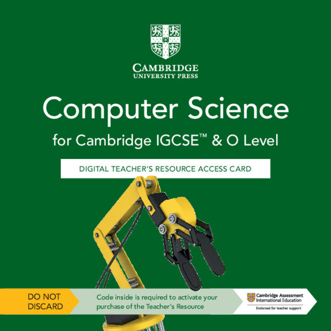 Cambridge IGCSE™ and O Level Computer Science Digital Teacher's Resour – Elex Academic Bookstore