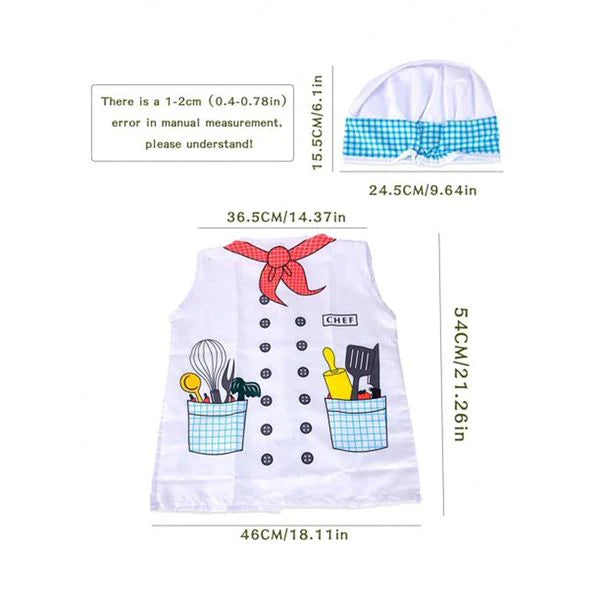 Chef - Role Play Costume For Kids – Elex Academic Bookstore