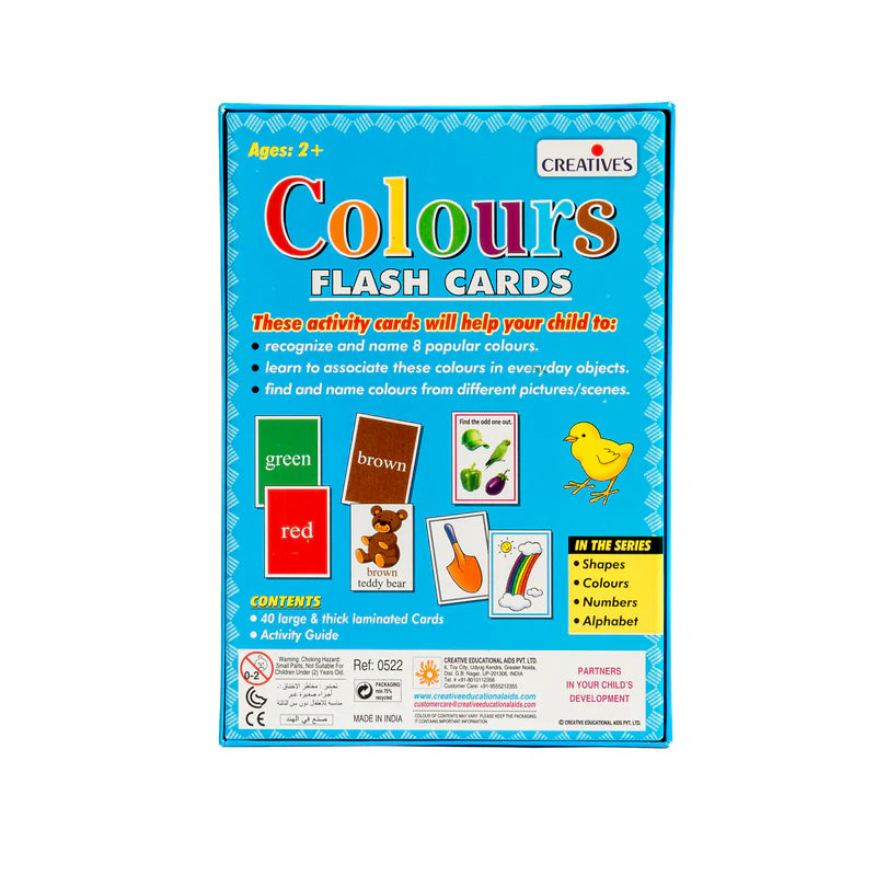 Creatives - Toys Flash Cards Colours – Elex Academic Bookstore