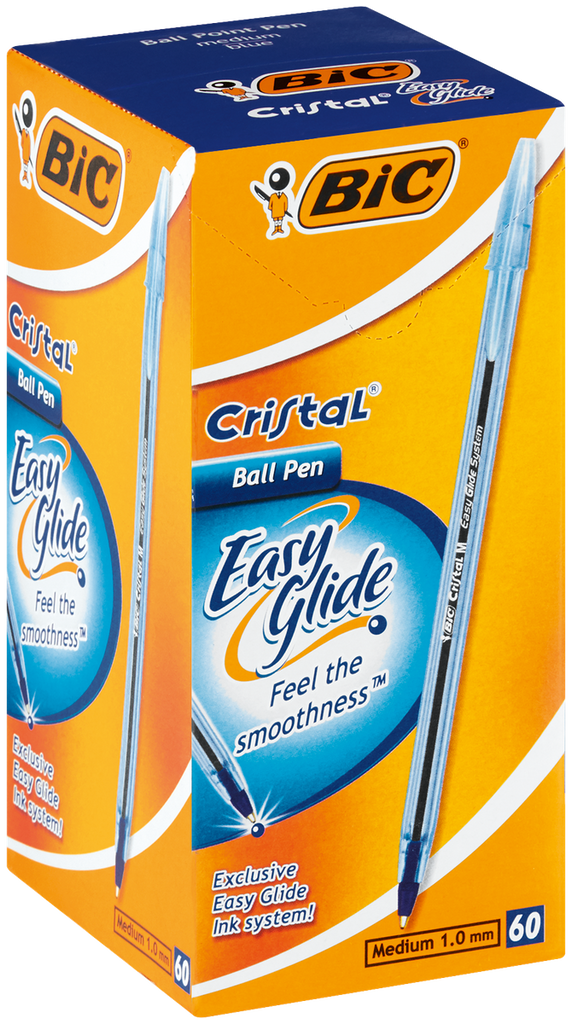 Bic Cristal Easy Glide Ballpen SKU: 21206304 – Elex Academic Bookstore