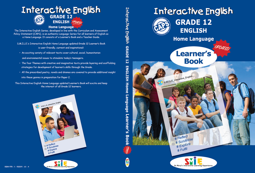 CAPS - Interactive English - Grade 12 UPDATED LEARNER BOOK – Elex ...