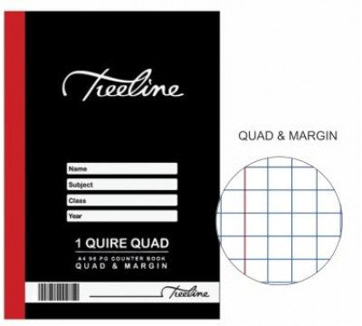 Treeline Counter Books (Quad & Margin) - Hard Cover Sewn/Stitched ...