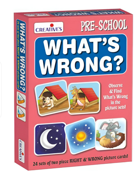 Creatives - What's Wrong? - A Picture Matching Game – Elex Academic Bookstore