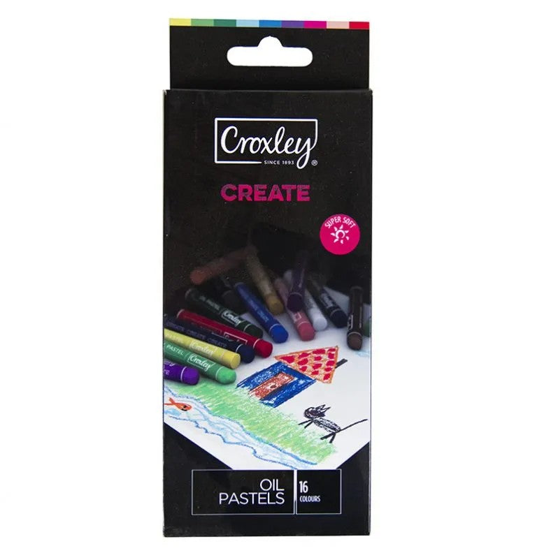 CROXLEY CREATE -OIL PASTELS – Elex Academic Bookstore