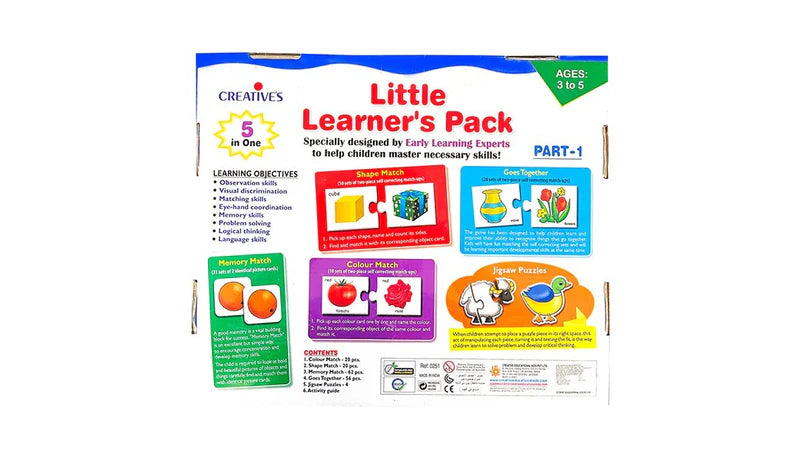 Creatives - Little Learners Pack Part 1-3 – Elex Academic Bookstore