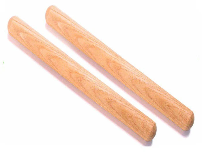 Wooden Claves Music Instrument - Pair – Elex Academic Bookstore
