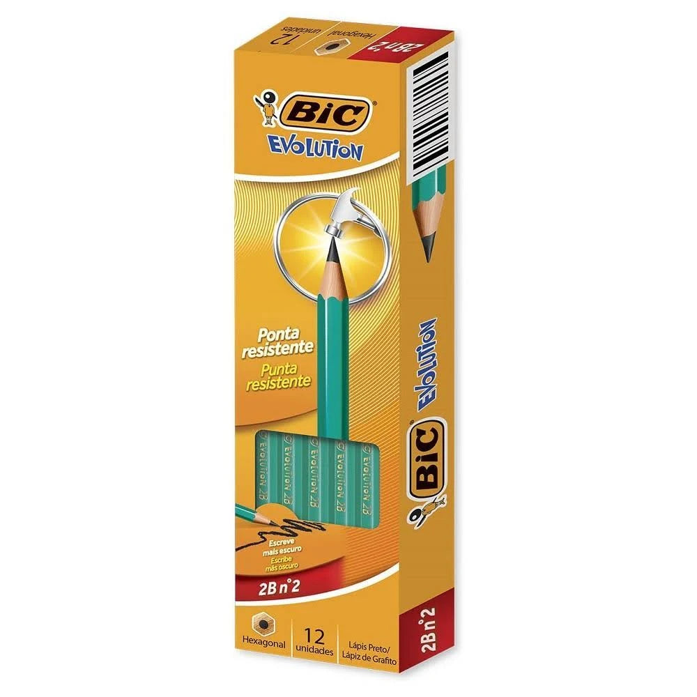 BIC Ecolutions Evolution HB Pencils Green – Elex Academic Bookstore