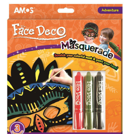 AMOS FACE DECO MASQUERADE - ADVENTURE – Elex Academic Bookstore