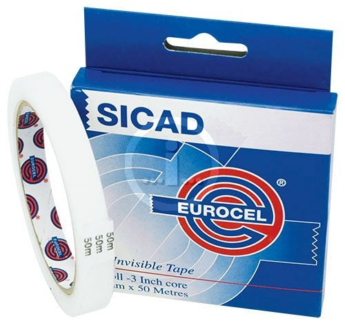 EUROCEL SICAD 1ROLL PP INVISIBLE TAPE – Elex Academic Bookstore