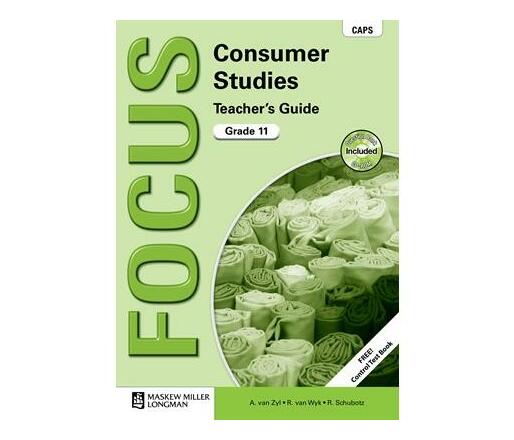 Focus Consumer Studies Grade 11 (Teacher's Guide) (CAPS) – Elex ...