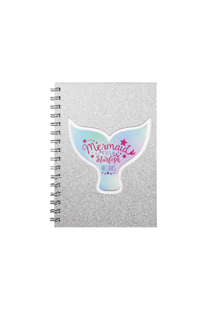 Quest Mermaid Tail Cut-out Notebook. Gold – Elex Academic Bookstore