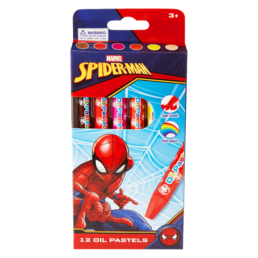 Spider-Man 12 Oil Pastels Multi – Elex Academic Bookstore