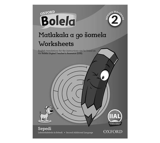 Oxford Bolela Sepedi Grade 2 Workbook – Elex Academic Bookstore