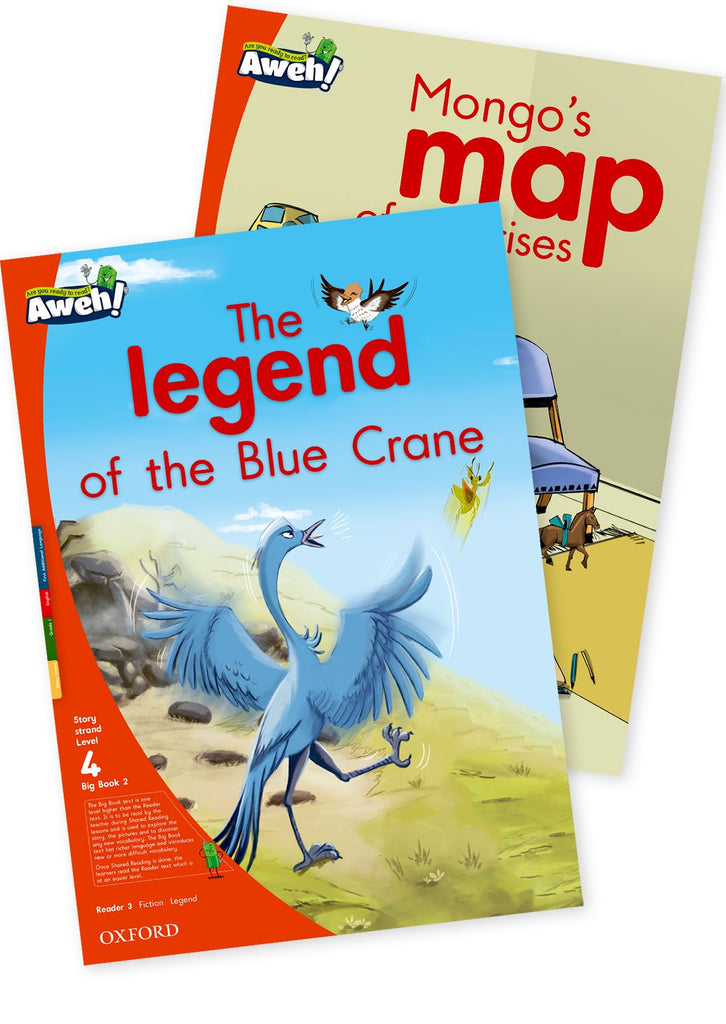 Aweh! Eng Gr1 L4 BB2 The legend of the Blue Crane, Mongo's map of surp ...