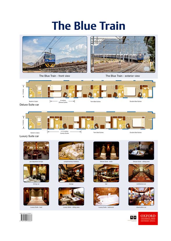 Poster Pack: To: Poster 01 - The Blue Train – Elex Academic Bookstore