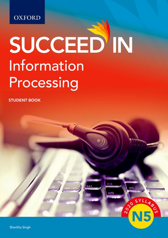 Succeed in Information Processing N5 Student Book – Elex Academic Bookstore