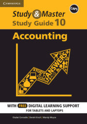 Study and Master Accounting Study Guide Grade 10 (Blended) English ...