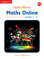 Study and Master Maths Online Senior Phase Teacher's Guide – Elex ...
