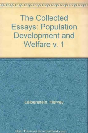 The Collected Essays of Harvey Leibenstein – Elex Academic Bookstore
