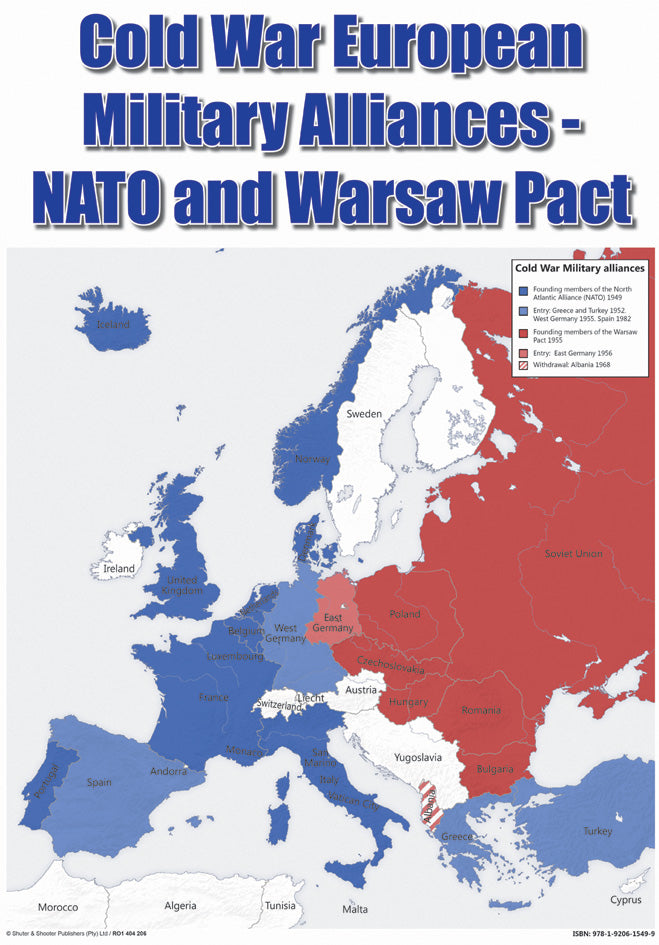 CHART: COLD WAR EUROPEAN A2 – Elex Academic Bookstore