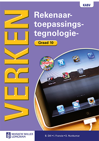 Verken Rekenaartoepassingstegnologie Graad 10 Leerderboek met CD (NKAB ...