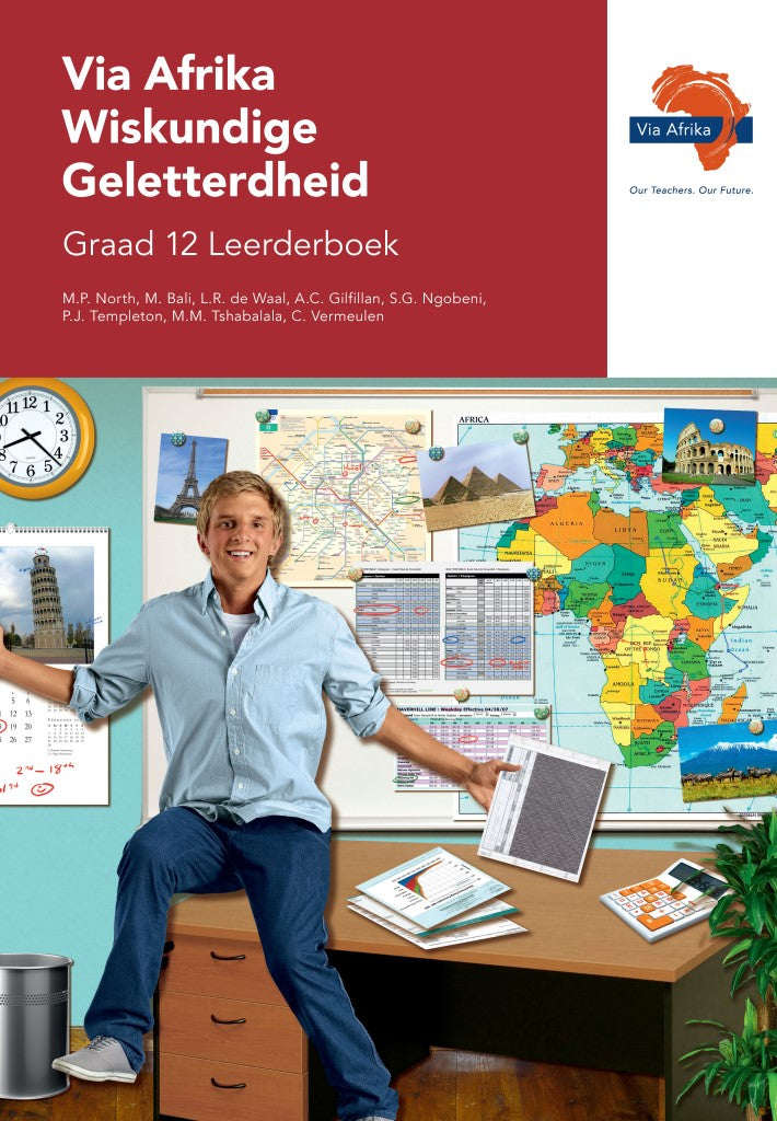 Via Afrika Wiskundige Geletterdheid Graad 12 Leerderboek (Printed book ...