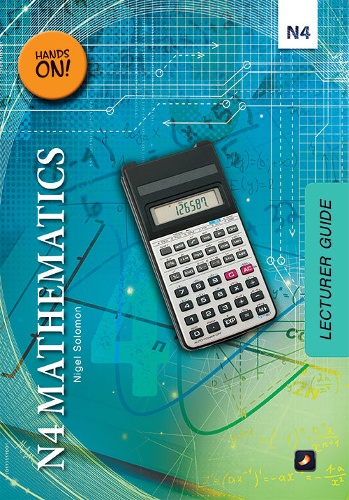 N4 Mathematics Lecturer Guide – Elex Academic Bookstore