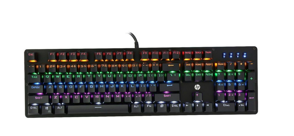 HP GK100F Mechanical Gaming Keyboard – Elex Academic Bookstore