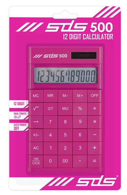 SDS - 12 Digit Dual Power Mini Desktop – Elex Academic Bookstore