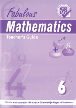 Fabulous Maths Grade 6 Teachers Guide – Elex Academic Bookstore