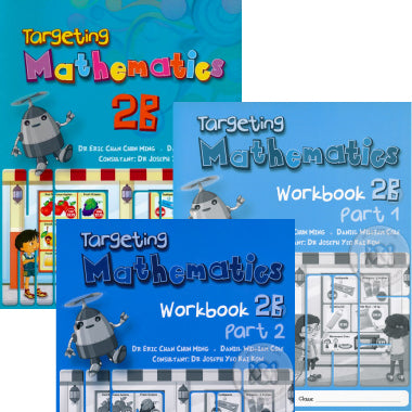 PRIMARY LEVEL TARGETING MATHEMATICS 2B (20 TEXTBOOKS & 20 EACH PART 1 ...